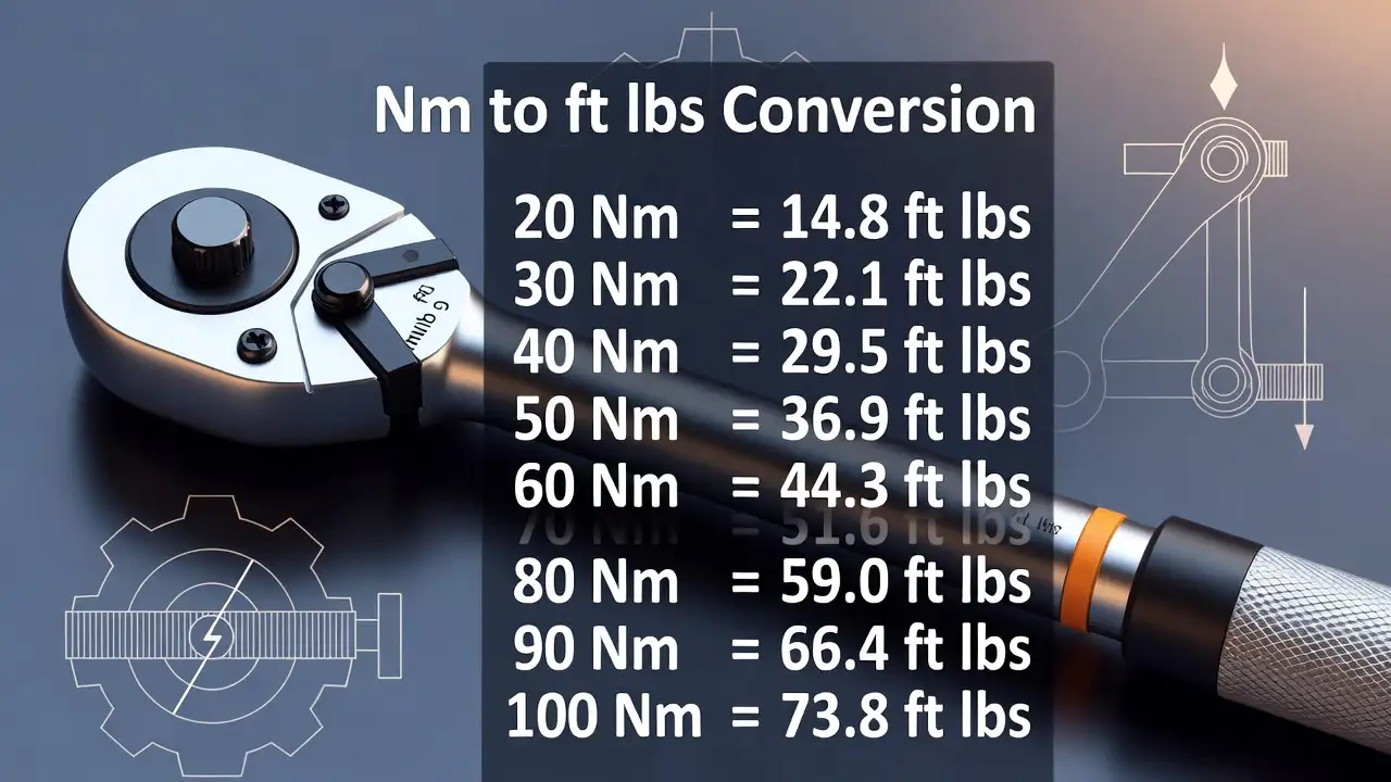 Nm to ft lbs Made Easy – Accurate Torque Conversion Tool