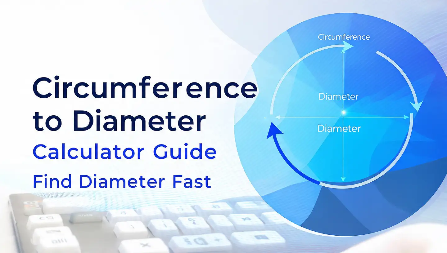 Circumference to Diameter Formula: Step-by-Step Circle Calculation