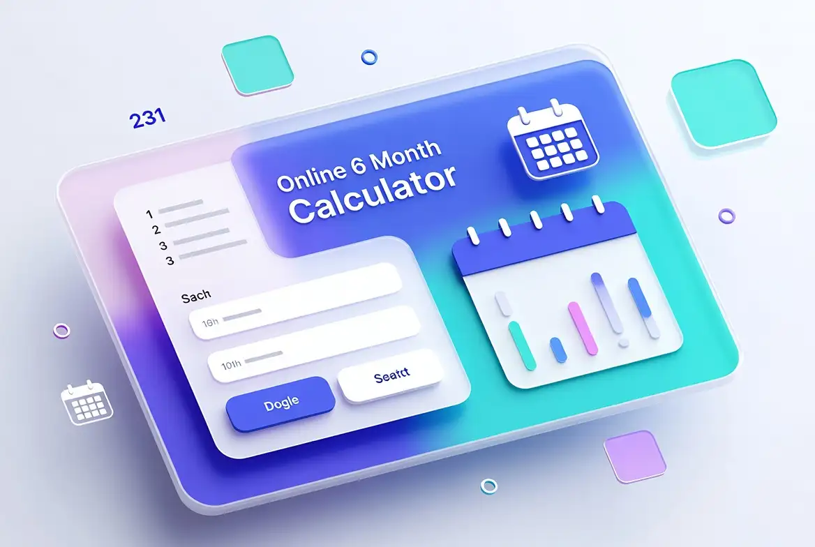 6 Month Calculator: Add or Subtract Six Months From Any Date
