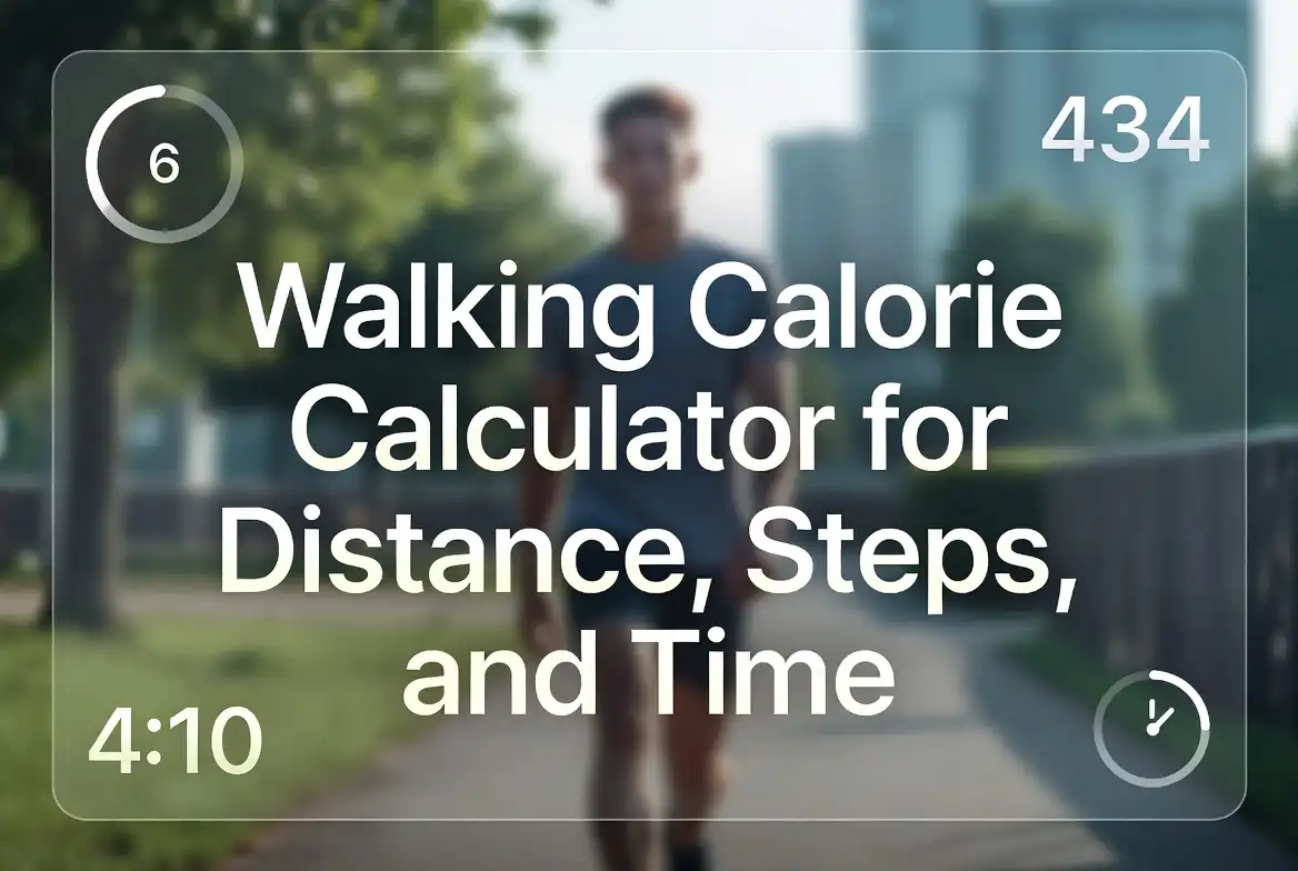 Walking Calorie Calculator: Measure Calories Burned per Step